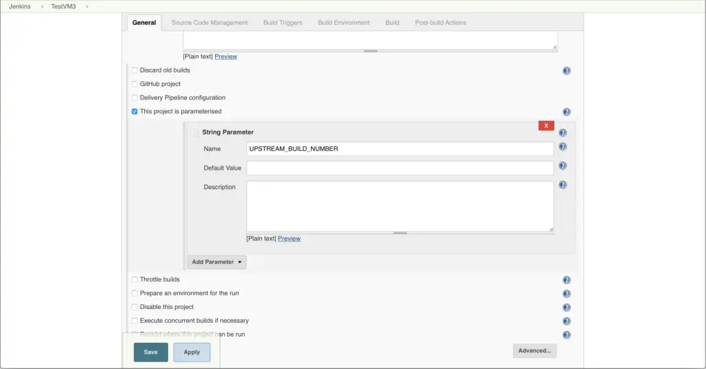 Pass Jenkins Upstream Job Parameter To Downstream Job