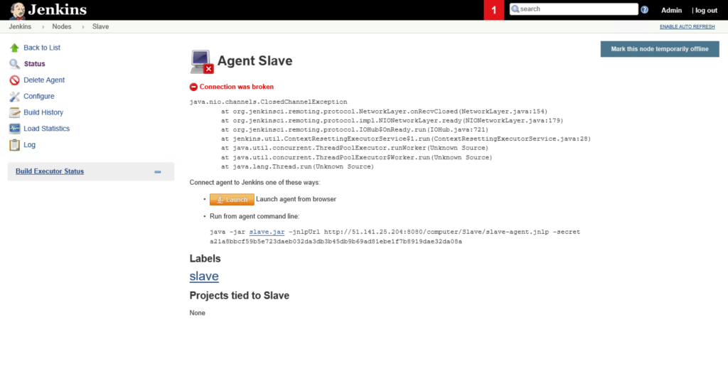 Jenkins Windows Slave Configuration (With Screenshots)