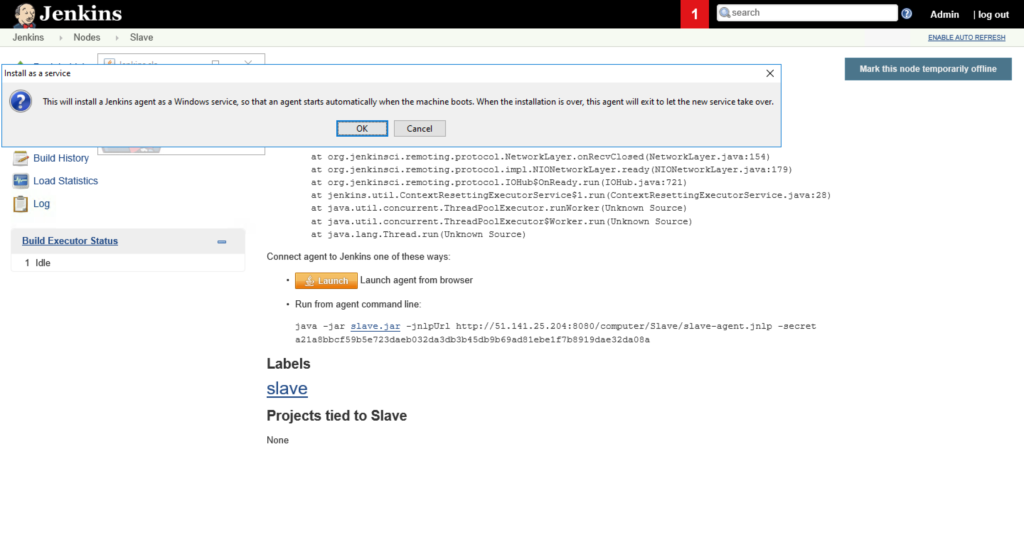 Jenkins Windows Slave Configuration (With Screenshots)