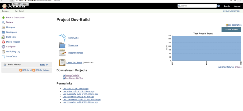 Jenkins Error in Publishing NUnit Test Results