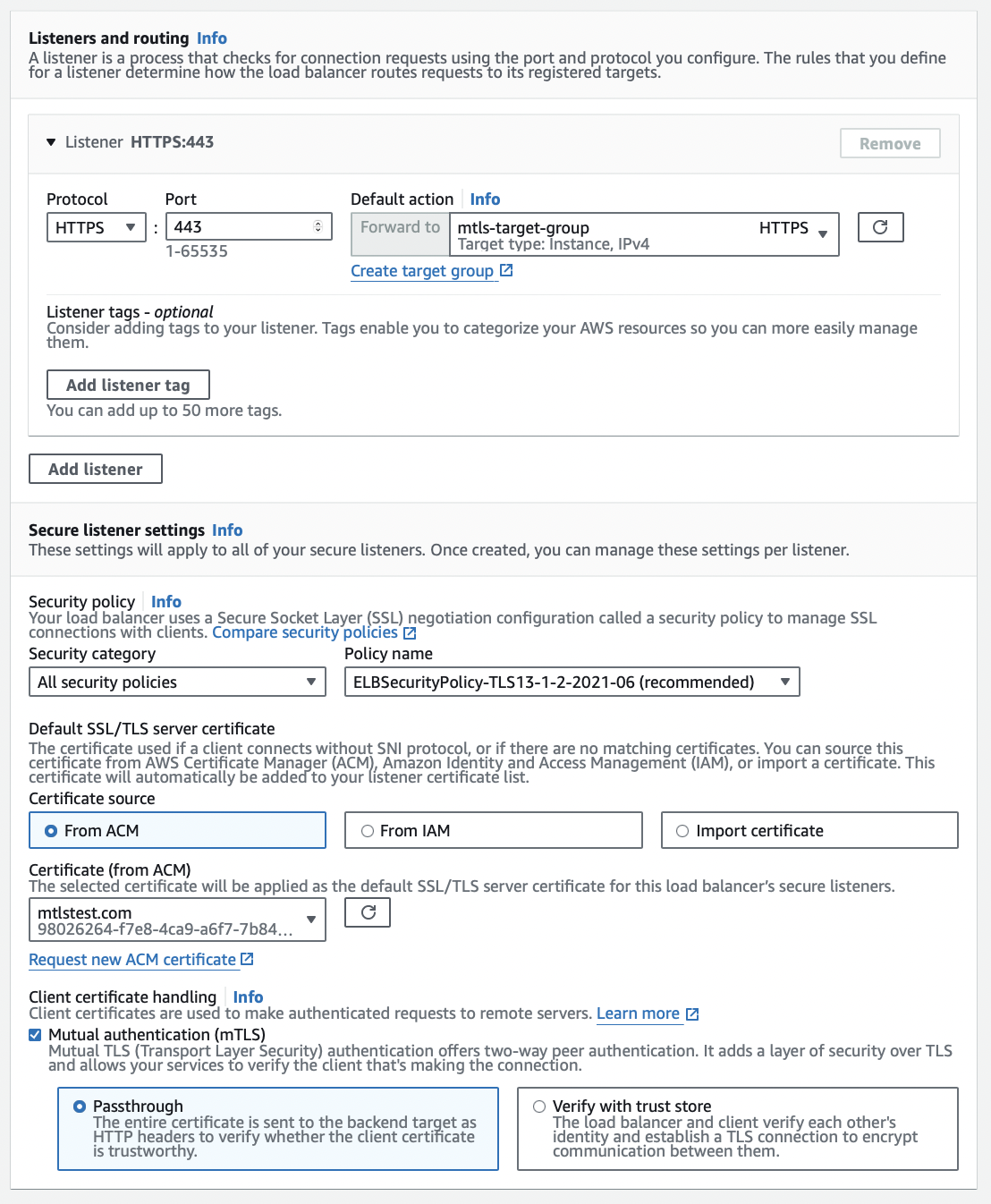 AWS Application Load Balancer (ALB) now supports Mutual TLS (mTLS) : Step-by-Step Implementation ...