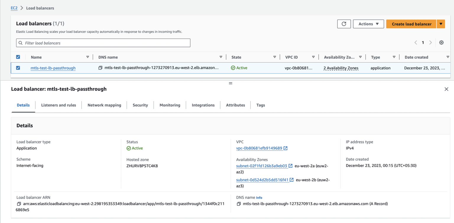 AWS Application Load Balancer (ALB) now supports Mutual TLS (mTLS ... AWS Application Load Balancer (ALB) now supports Mutual TLS (mTLS ...