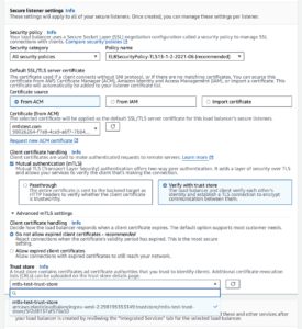 AWS Application Load Balancer (ALB) now supports Mutual TLS (mTLS ...